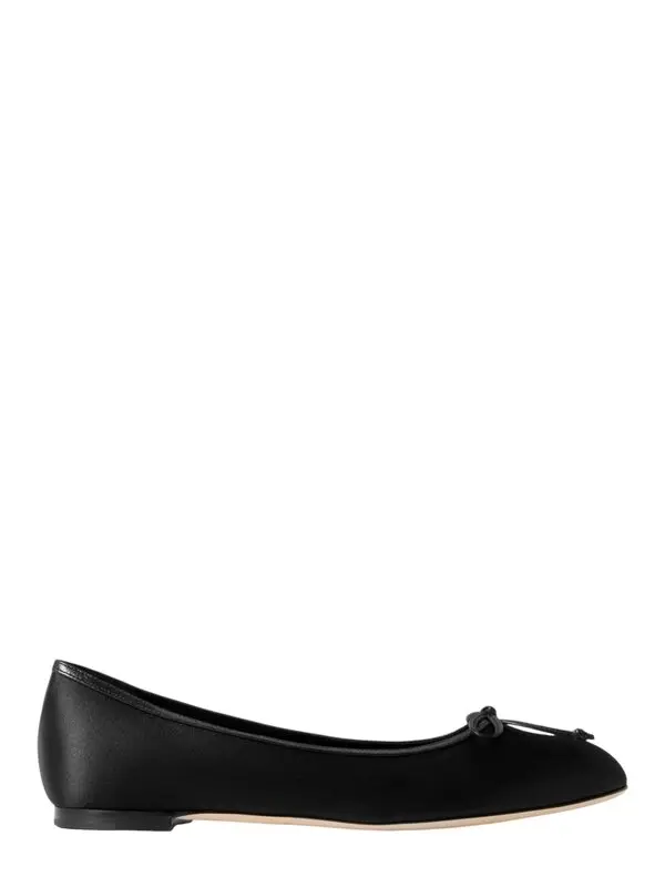 Manolo Blahnik Verallim 10 Ballet Flats - Black