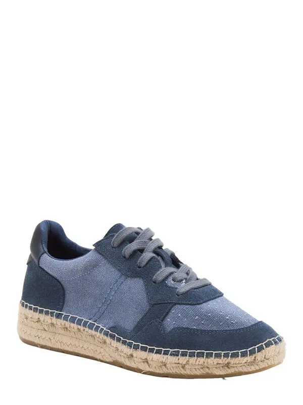 Free People Serendipity Sneaker - Navy Canvas