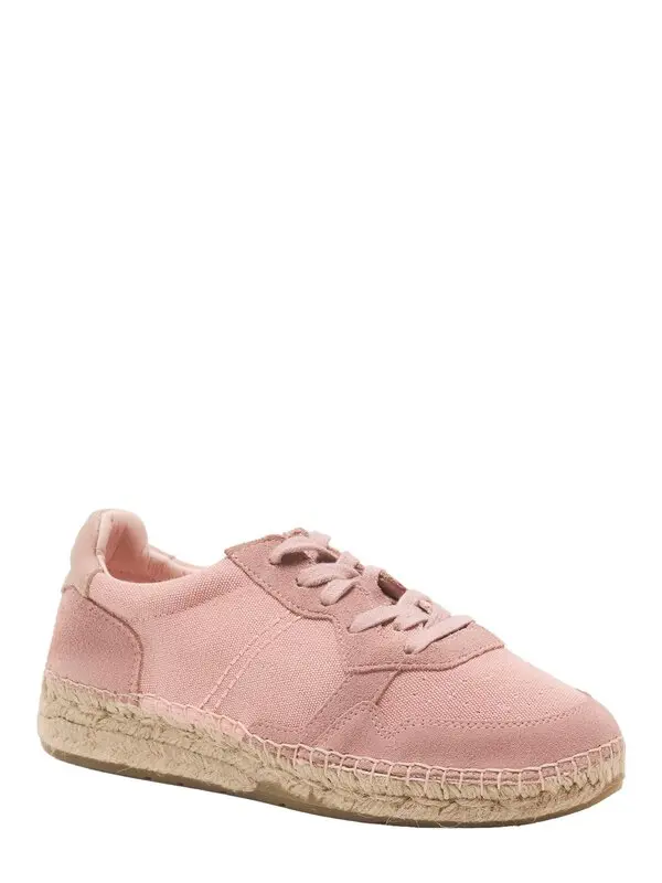 Free People Serendipity Sneaker - Rose Canvas