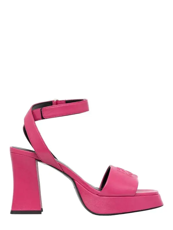 Hugo 100mm Vicky Sandals - Pink
