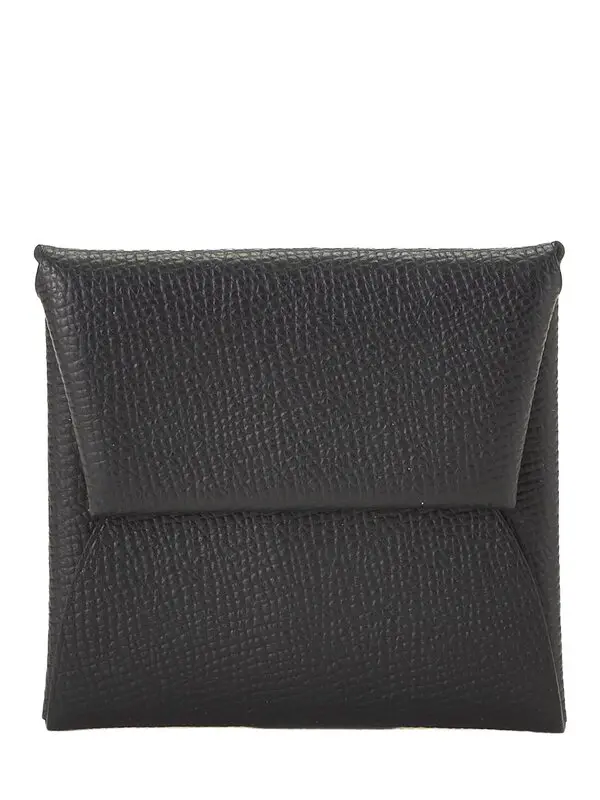 Hermès Epsom Bastia Coin Holder - Black