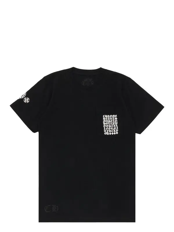 Chrome Hearts Multi Logo T-shirt - Black