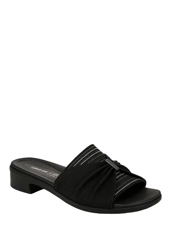 LIFESTRIDE Bzees Paradise Slide Sandal - Blk