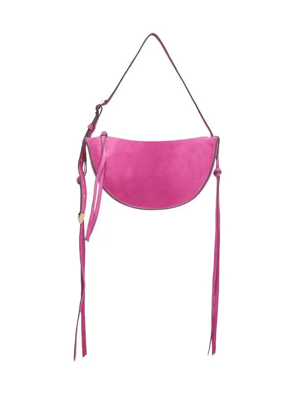 Dolce Vita Verona Leather Shoulder Bag - Magenta