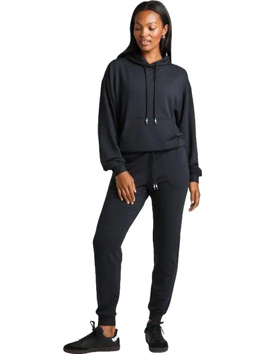 LOSANO Monterey Fleece Hoodie - Black
