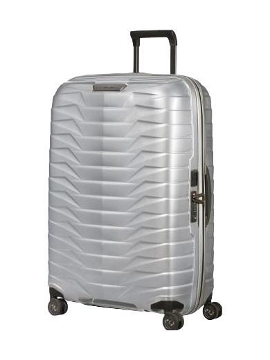 SAMSONITE Proxis Hardside Checked Spinner Luggage - Silver