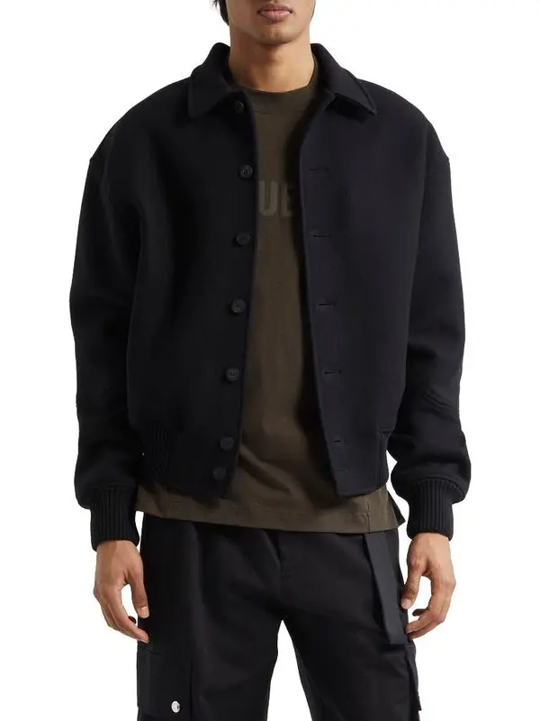 Jacquemus Le Feltro Bomber Jacket - Black