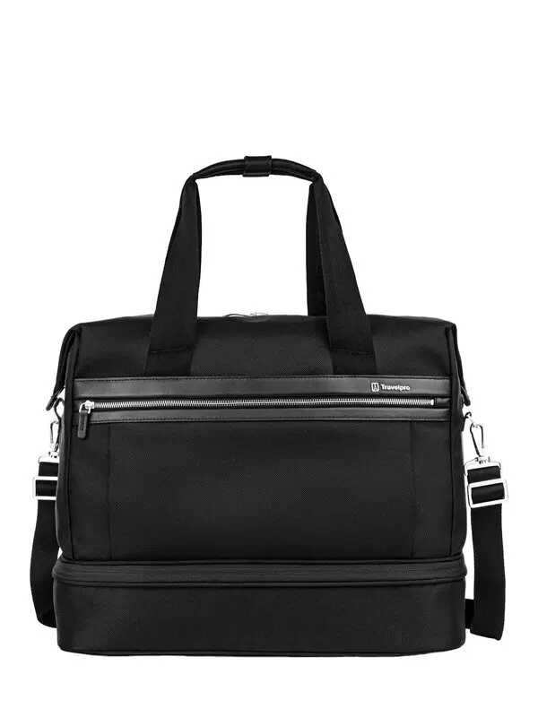TRAVELPRO Platinum Elite Soft 18.5" Drop-bottom Weekender Duffel Bag - Black