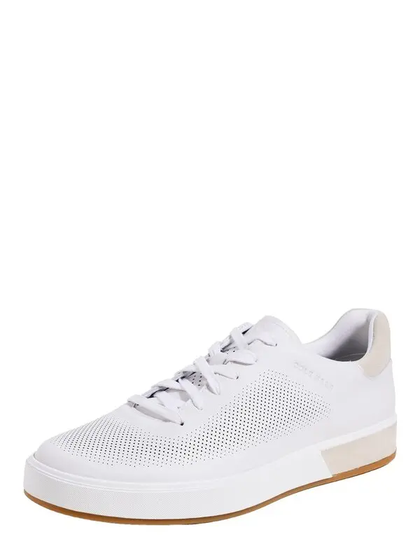 Cole Haan Grandpro Angleace Sneakers - Optic White/silver Birch