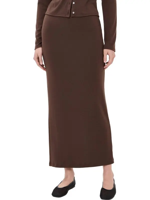 LE BOP Eloise Skirt - Chocolate
