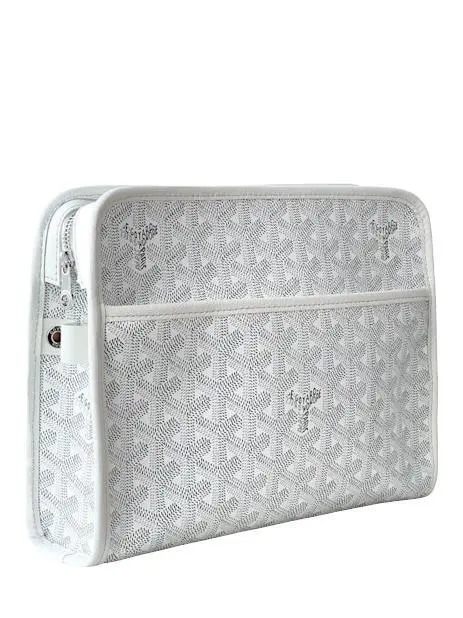 Goyard Jouvence Toiletry Bag Pm - White