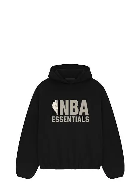 Fear Of God Essentials Nba Hoodie - Black