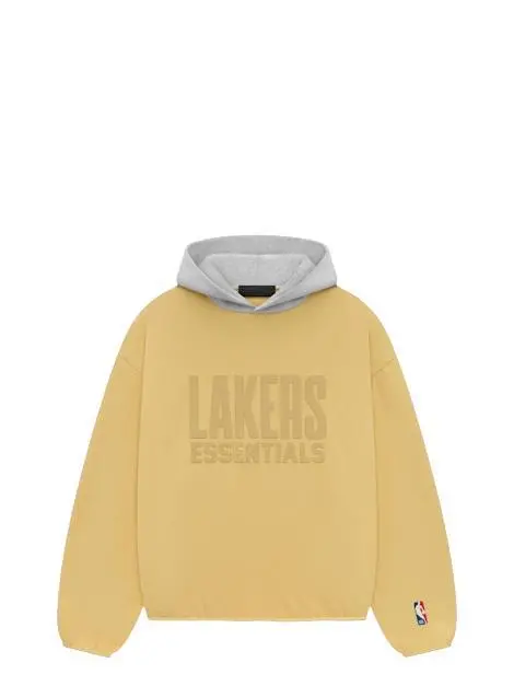 Fear Of God Essentials Lakers Hoodie - Tuscan