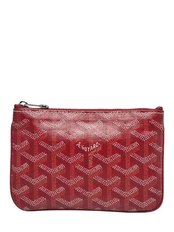 Goyard Senat Pouch Mm - Red