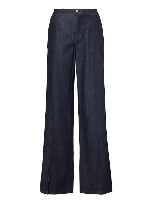 Dolce & Gabbana High-rise Wide-leg Jeans - Blue