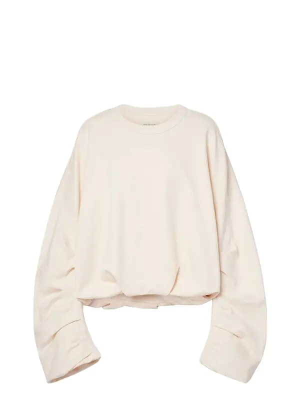 Dries Van Noten Cotton Sweatshirt - White