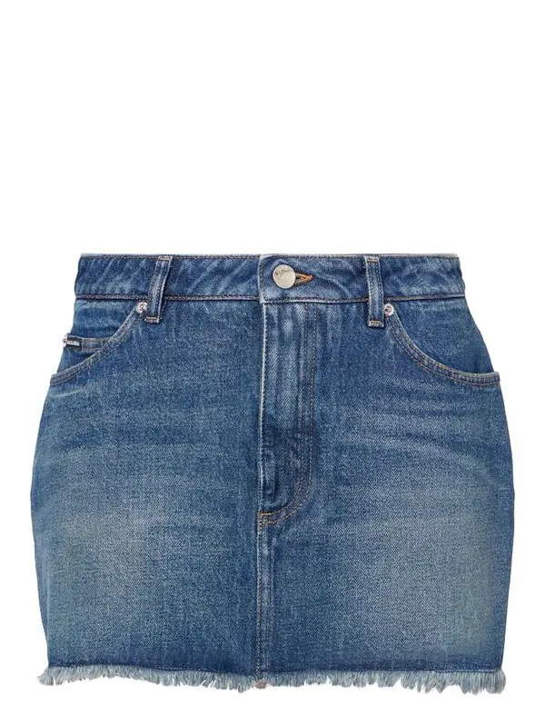 Dolce & Gabbana Denim Mini Skirt - Blue