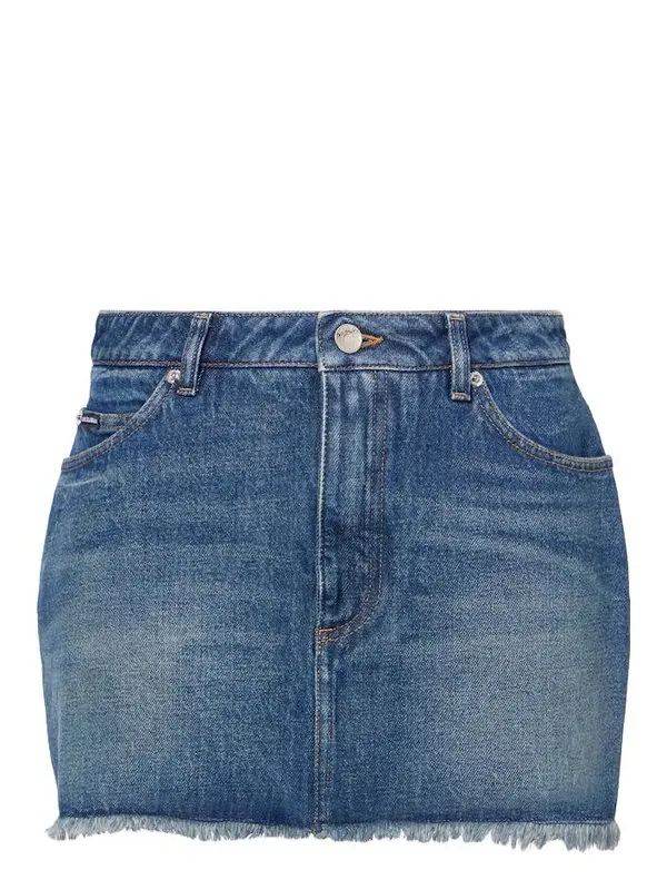 Dolce & Gabbana Denim Mini Skirt - Blue