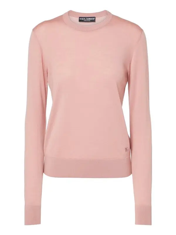 Dolce & Gabbana Virgin Wool Sweater - Pink