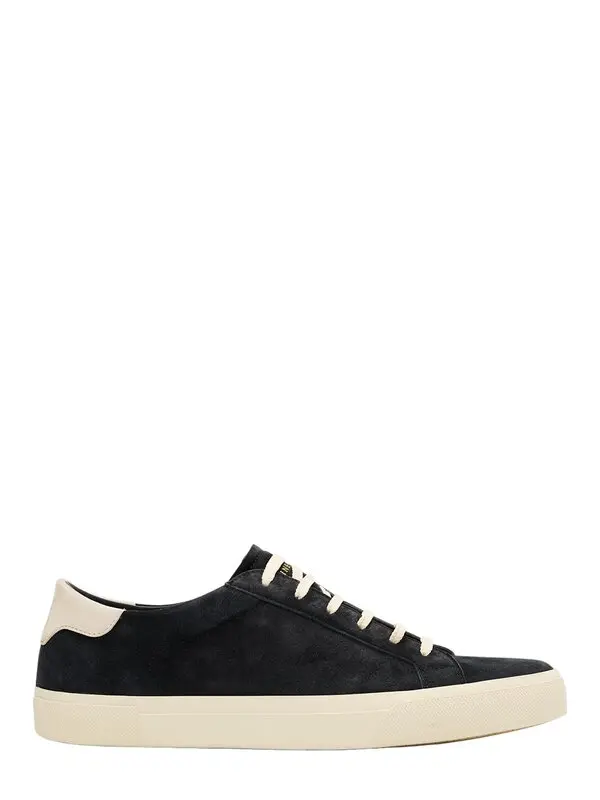 Brunello Cucinelli Suede Low-top Sneakers - Dark Grey