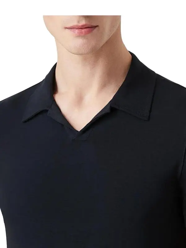 Giorgio Armani Apos;s Jersey Polo Shirt - Blue Multi