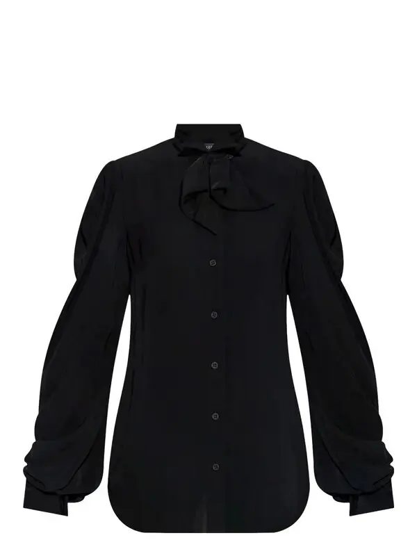 Balenciaga Button-down Shirt - Black