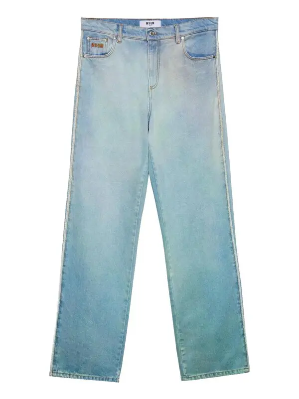 MSGM Baggy Jeans - Blue