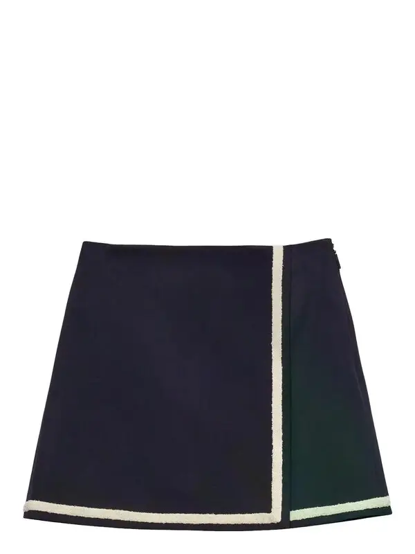 MSGM A-line Mini Skirt - Blue