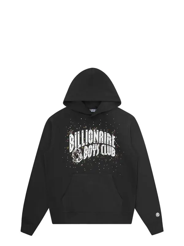 BILLIONAIRE BOYS CLUB Classic Curve Logo Hoodie - Black