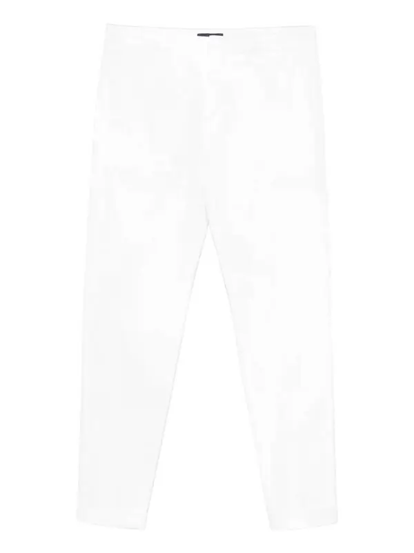FAY Tapered Trousers - White