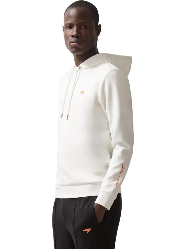 REISS F1 Team Apex Interlock Hoodie - White