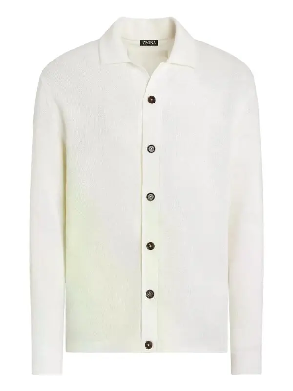 Zegna Wool Shirt - White