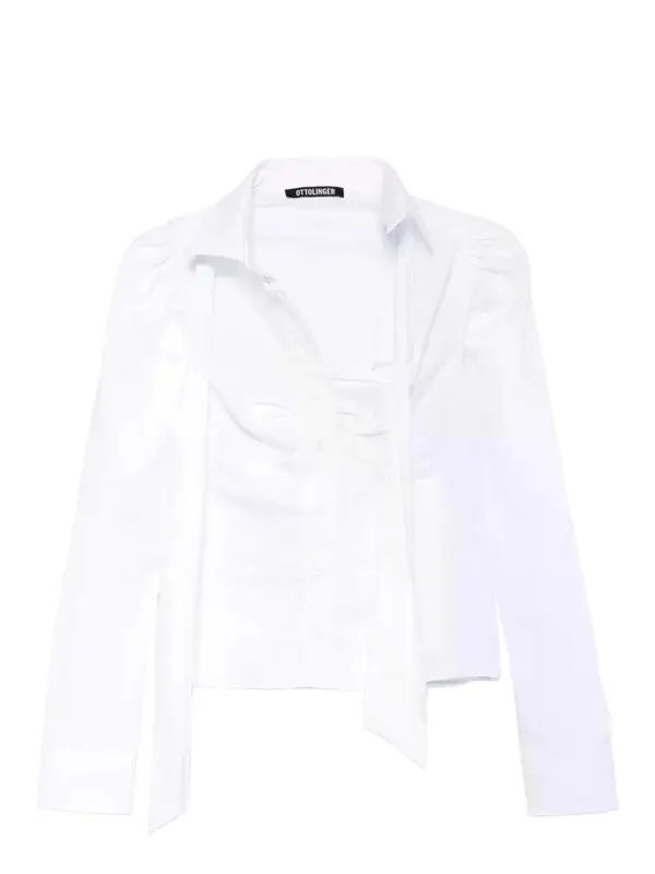 Ottolinger Deconstructed Shirt - White