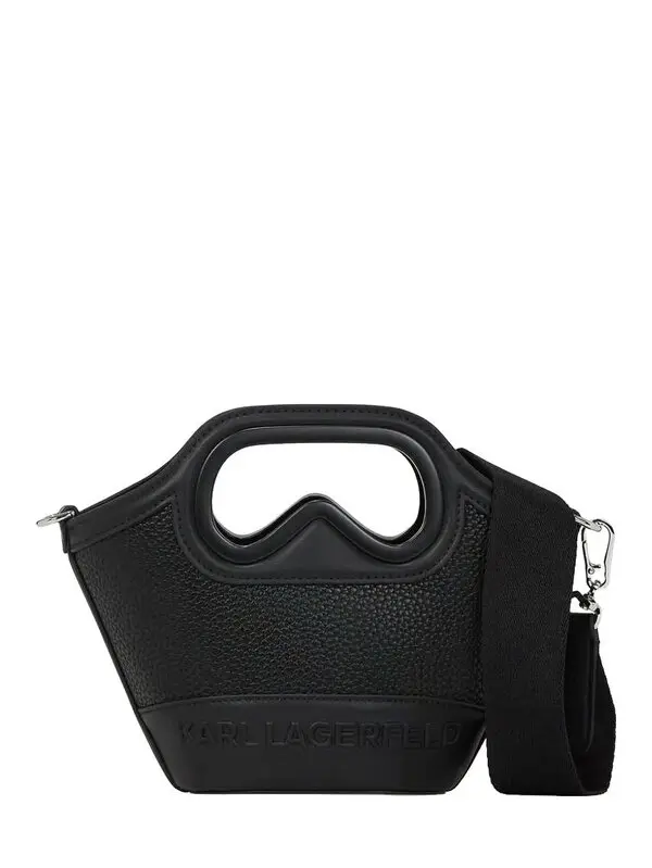 Karl Lagerfeld Mini K/aviator Bag - Black