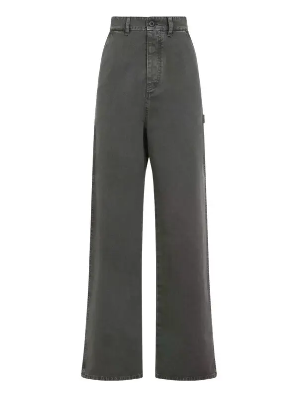 Miu Miu Wide-leg Trousers - Grey