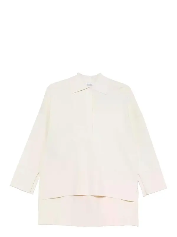 Max Mara Vand Polo Shirt - Neutrals