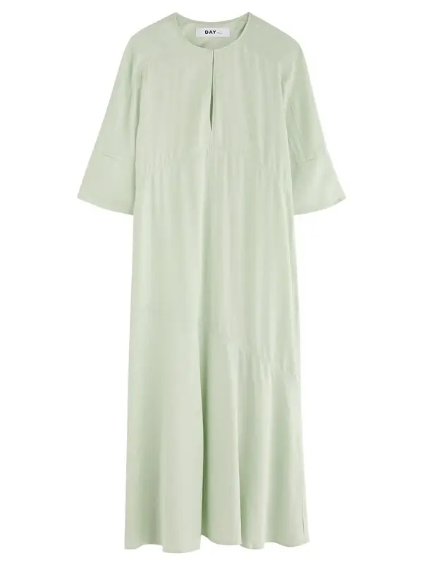 Day Birger Et Mikkelsen Camilla Satin Midi Dress - Light Green