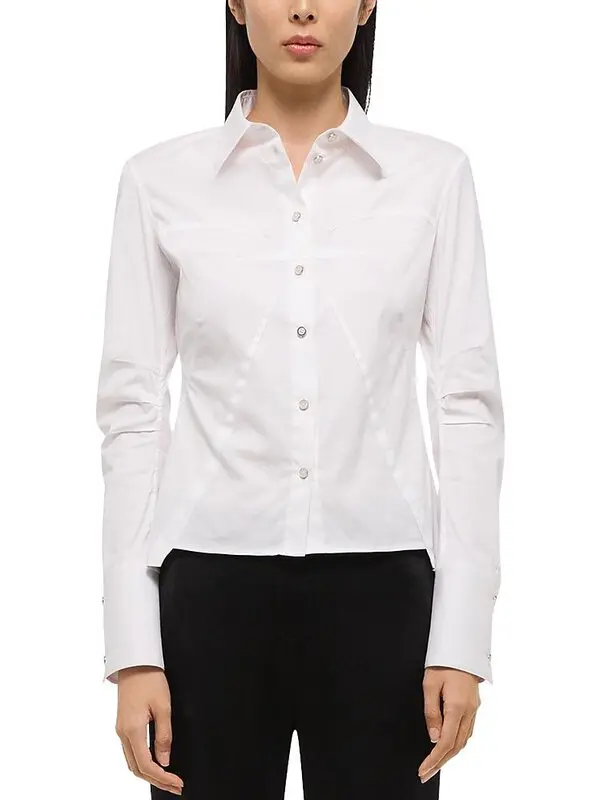 Helmut Lang Bustier Shirt - White