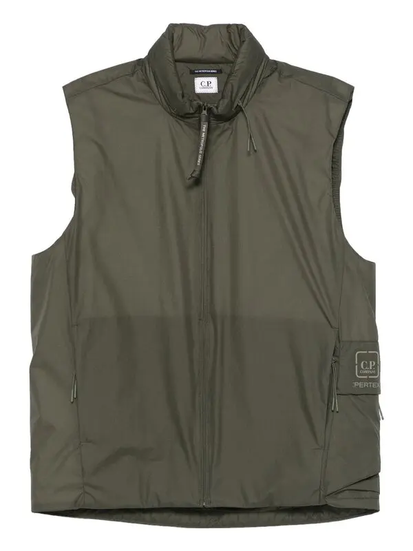 C.P. COMPANY Sleeveless Vest - 683 Ivy Green