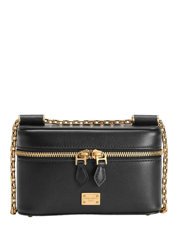 Dolce & Gabbana Sicily Crossbody Bag - Black