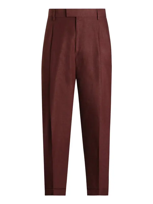 Dolce & Gabbana Linen Trousers - Multicolor
