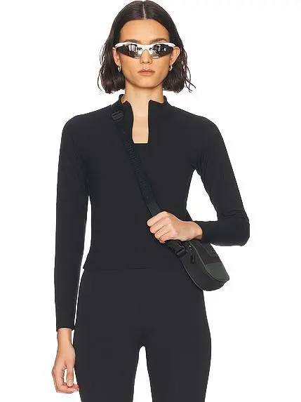Year Of Ours Studio Pull Over Jacket - Black