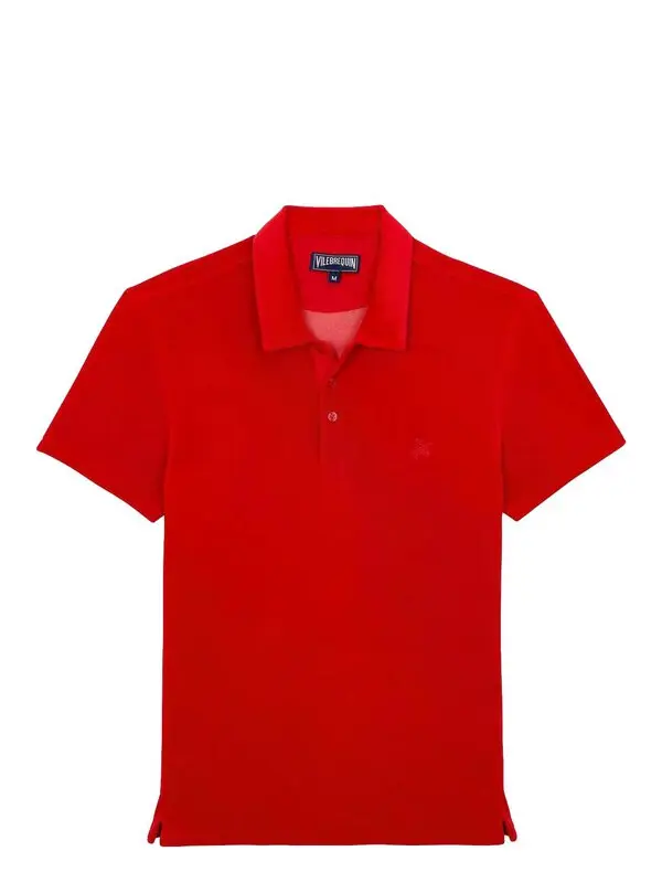 Vilebrequin Terry-cloth Polo Shirt - Red