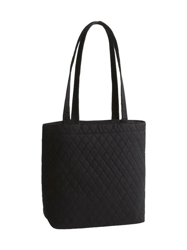 VERA BRADLEY Small Original Zip Tote - Black
