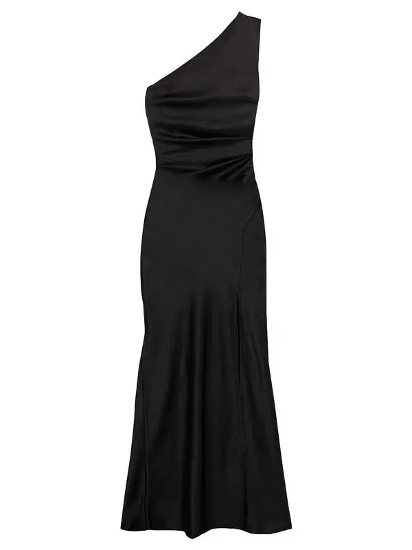 Bec & Bridge Dreamer One-shoulder Maxi Dress - Black