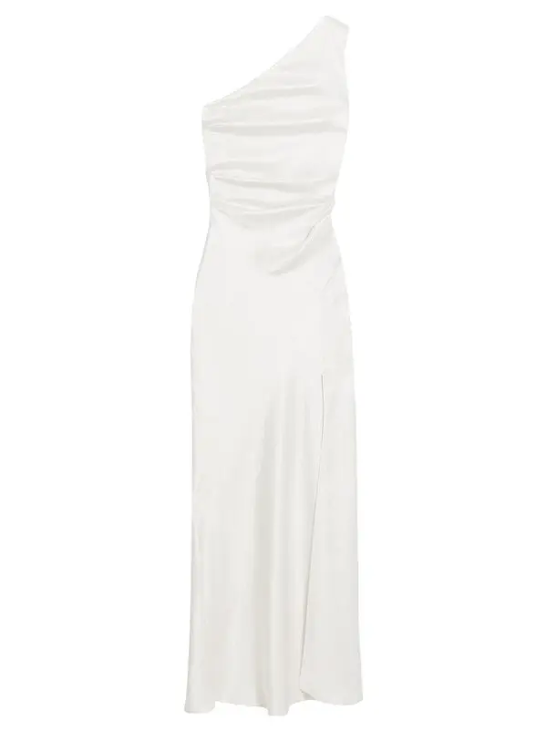 Bec & Bridge Dreamer One-shoulder Maxi Dress - Off-white