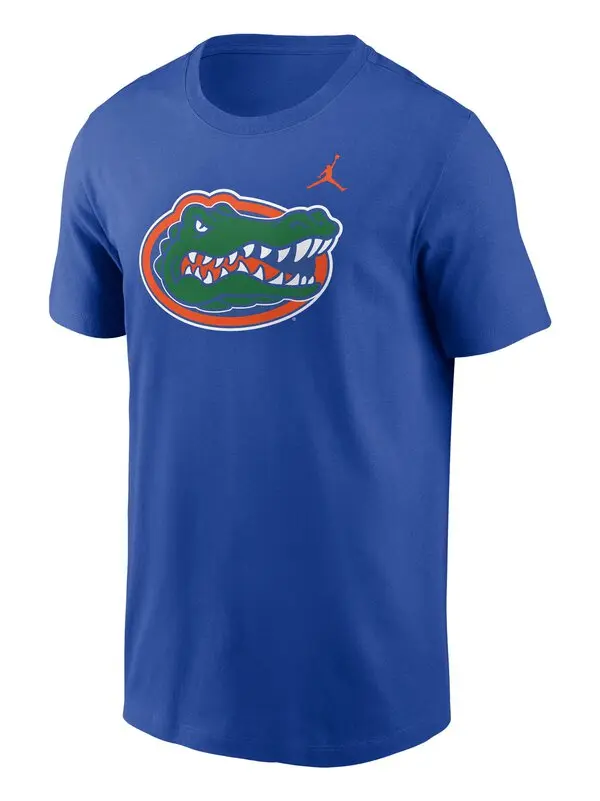 JORDAN Florida Gators Primetime Logo Brand College T-shirt - Blue