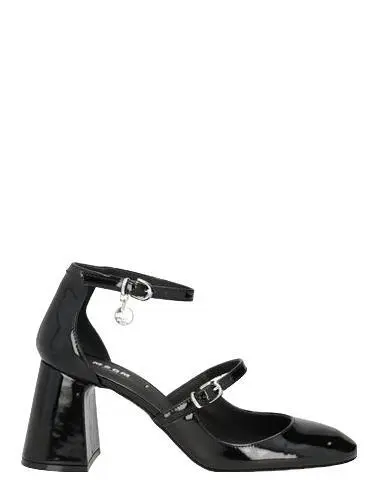 MSGM Pumps With Buckle-fastening Ankle Strap - Black