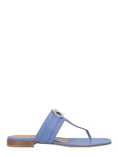 FERRAGAMO Thong Sandal In Calfskin - Purple