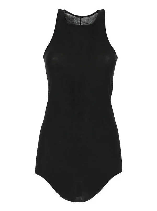 Rick Owens Basic Rib Tank - Black